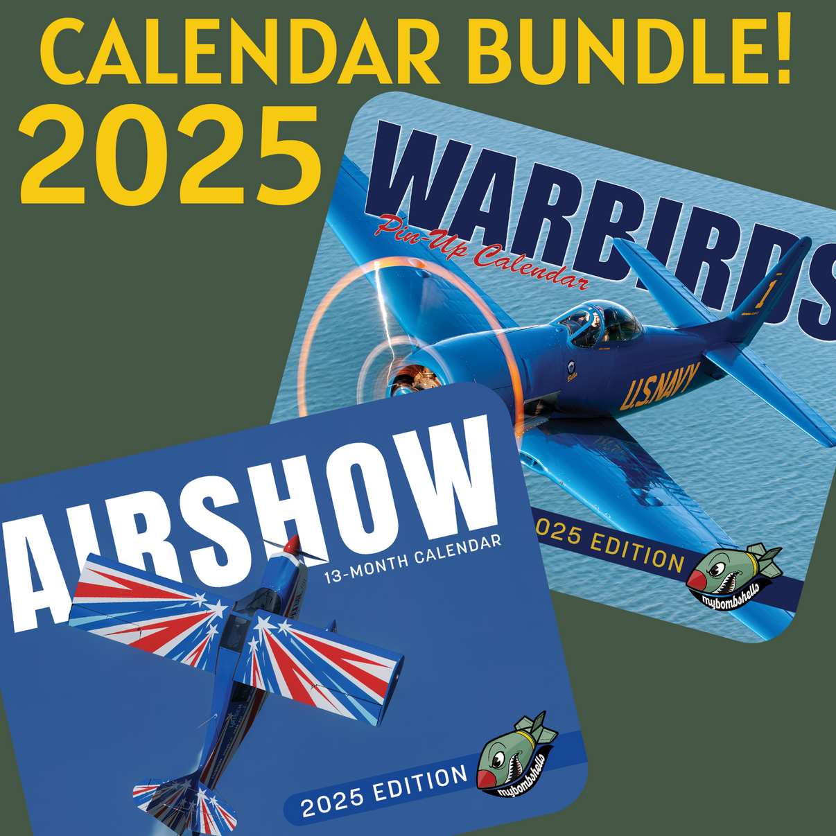 2025 My Bombshells Calendar Bundle – MyBombshells