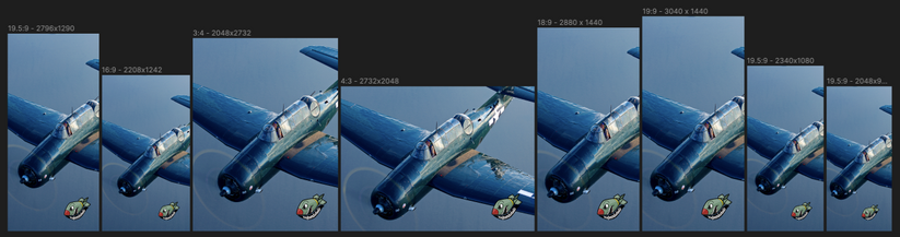 Bombshells Mobile Backgrounds - Just the Airplanes! – MyBombshells